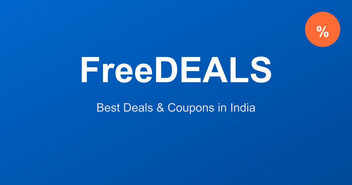 Best Deals, Coupons & Cashback Offers in India | FreeDEALS